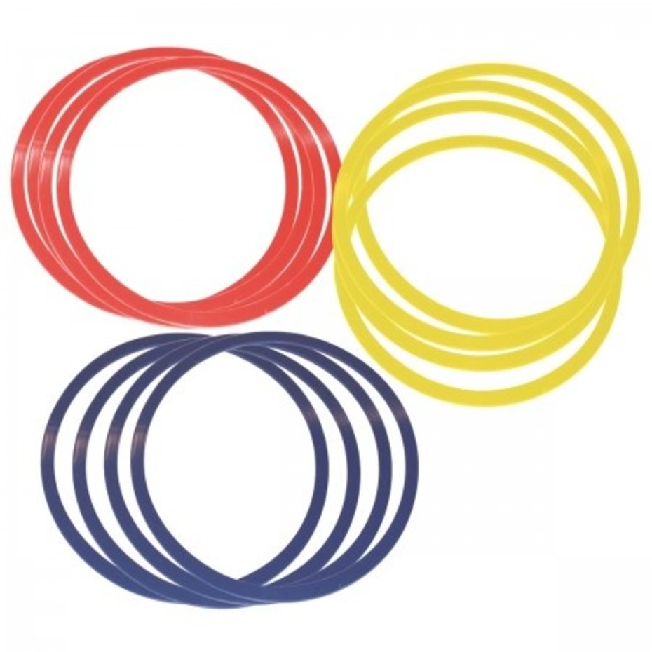 Set van 12 hoepels - Hoepels voor coördinatie- en trainingsoefeningen ...