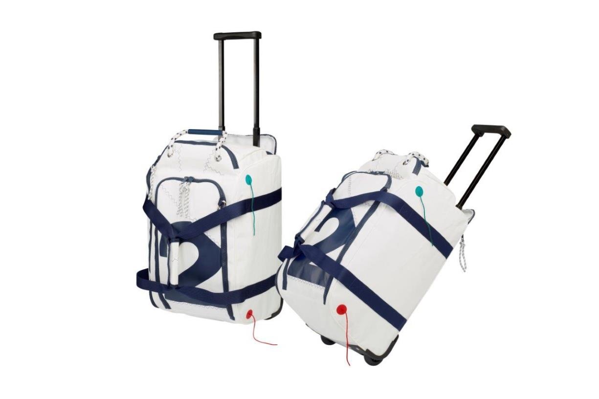 Trend Marine Sailcloth hand luggage travel bag Sea Fly navy - Marine ...