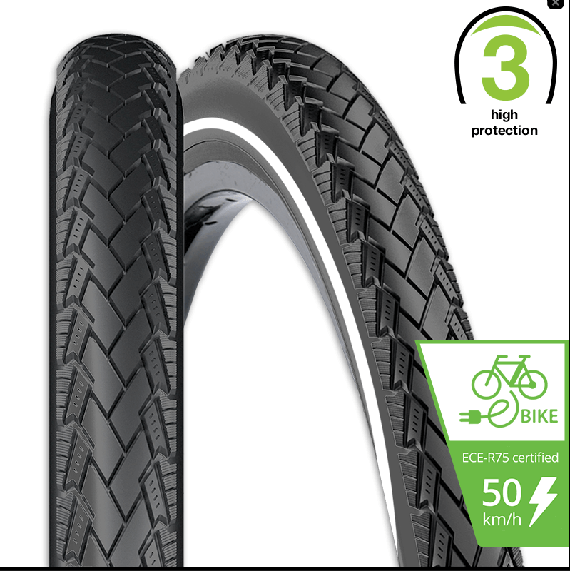 REXWAY KING OF THE ROAD 50KM E BIKE TYRE 700 X 48C - LK Bikes