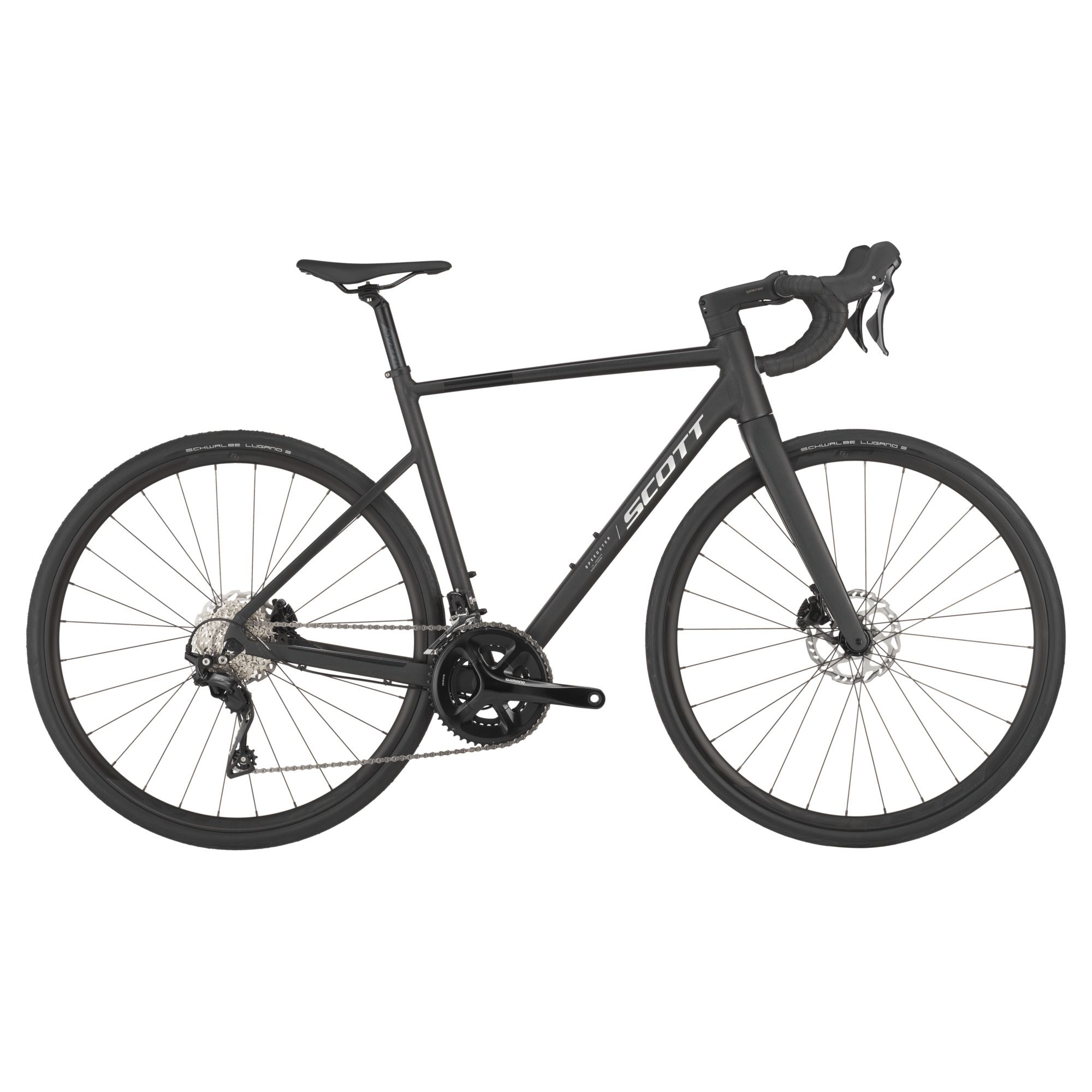 SCOTT SPEEDSTER 10 BIKE MATT BLACK - LK Bikes
