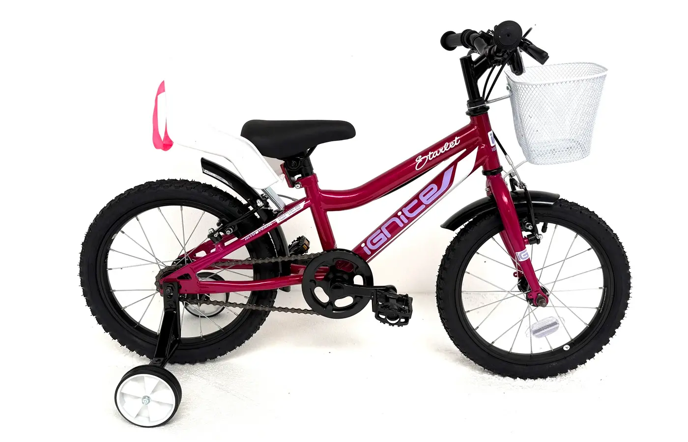 IGNITE STARLET GIRLS 16 WHEEL CERISE - LK Bikes