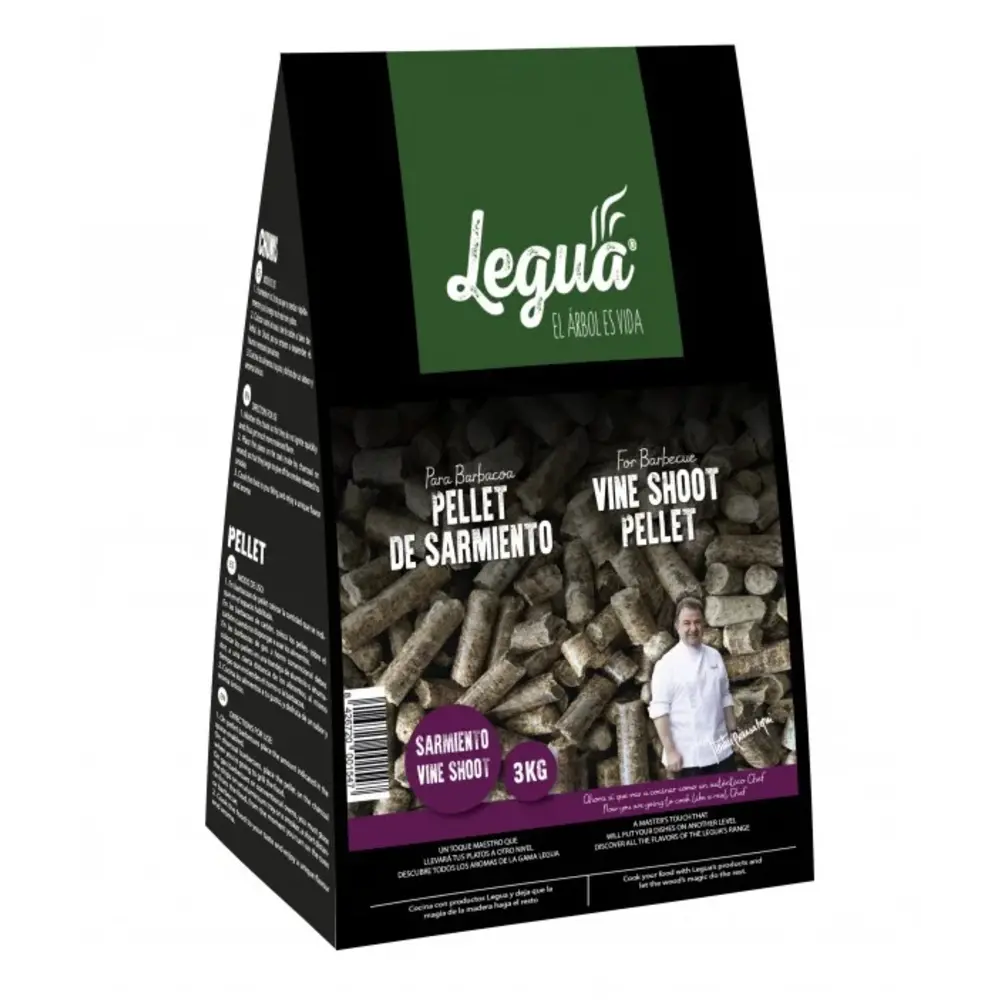 Legua - Wijnstok Scheut Pellets (3kg) - BBQing - BBQing