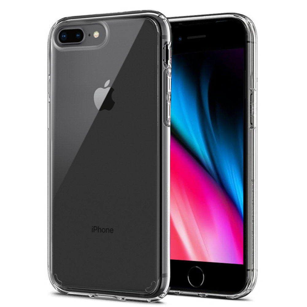 Ultra Hybrid Hülle iPhone 8 Plus (Transparent) - Huellen-shop.de