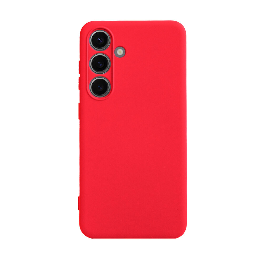 Samsung Galaxy S25 Silikonhülle (Rot) - Huellen-shop.de