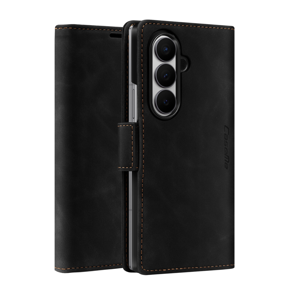 Samsung Galaxy Z Fold 7 luxus Bookcase (Schwarz) - Huellen-shop.de