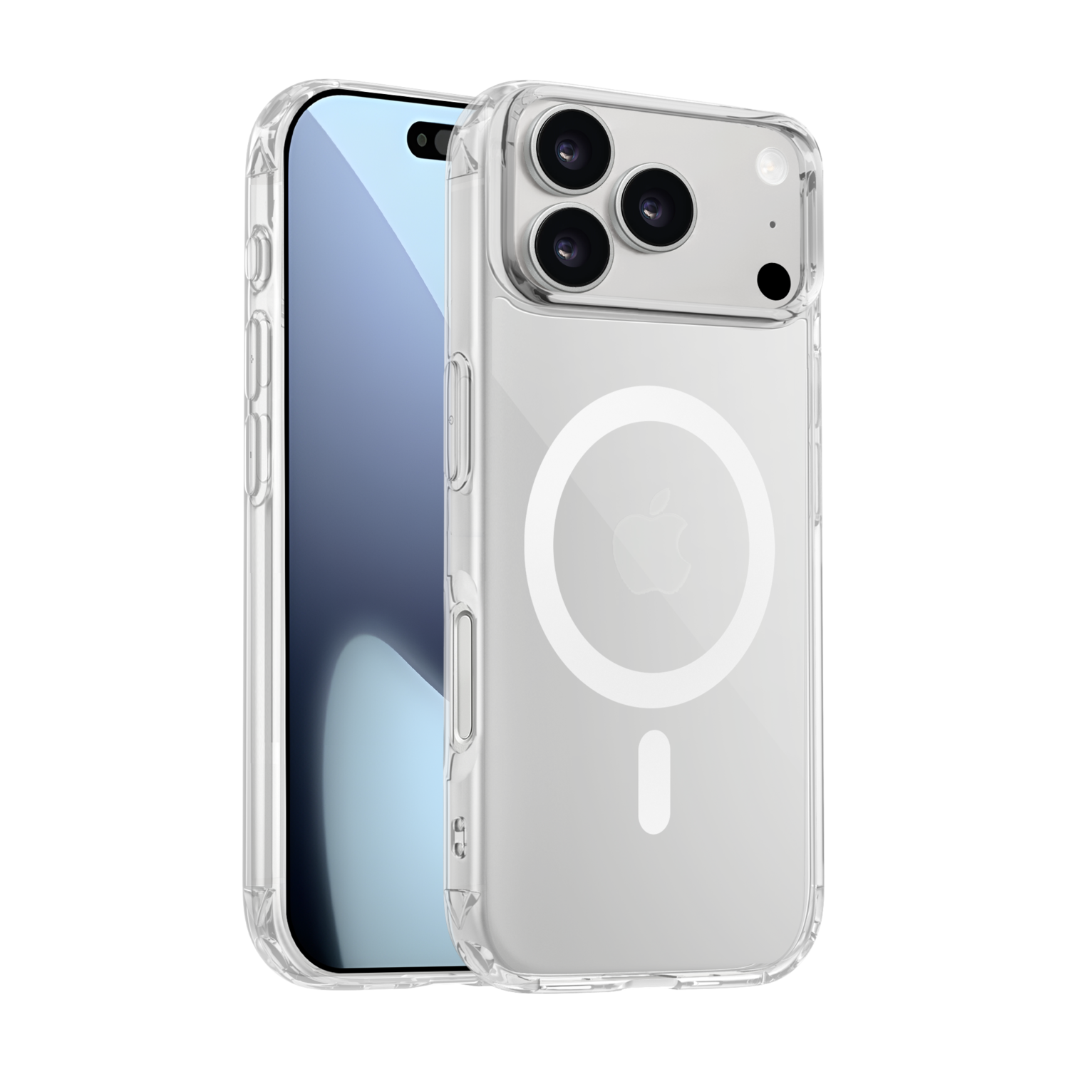 iPhone 17 Pro Max TPU MagSafe Hülle (Transparent) - Huellen-shop.de