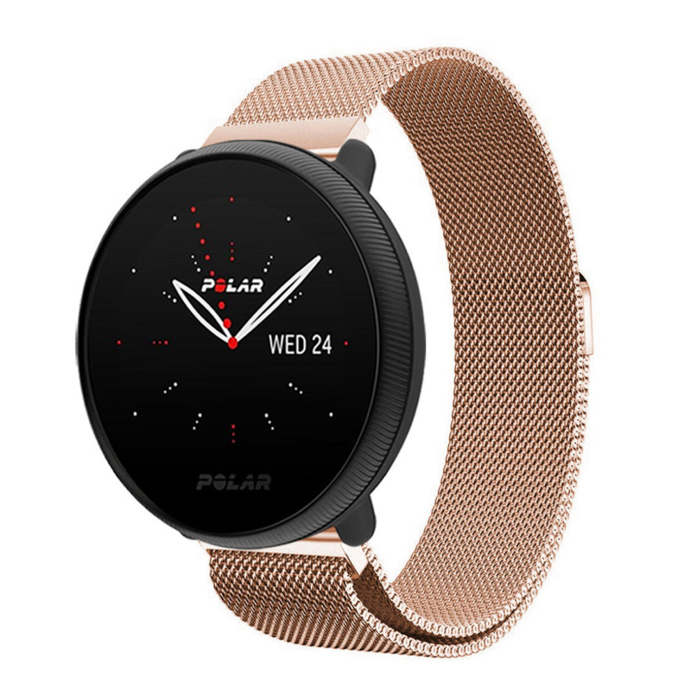 Polar Ignite 3 Milanese Armband (Roségold) - Smartwatcharmbaender.de Polar Ignite 3 Milanese Armband (Roségold) - Smartwatcharmbaender.de