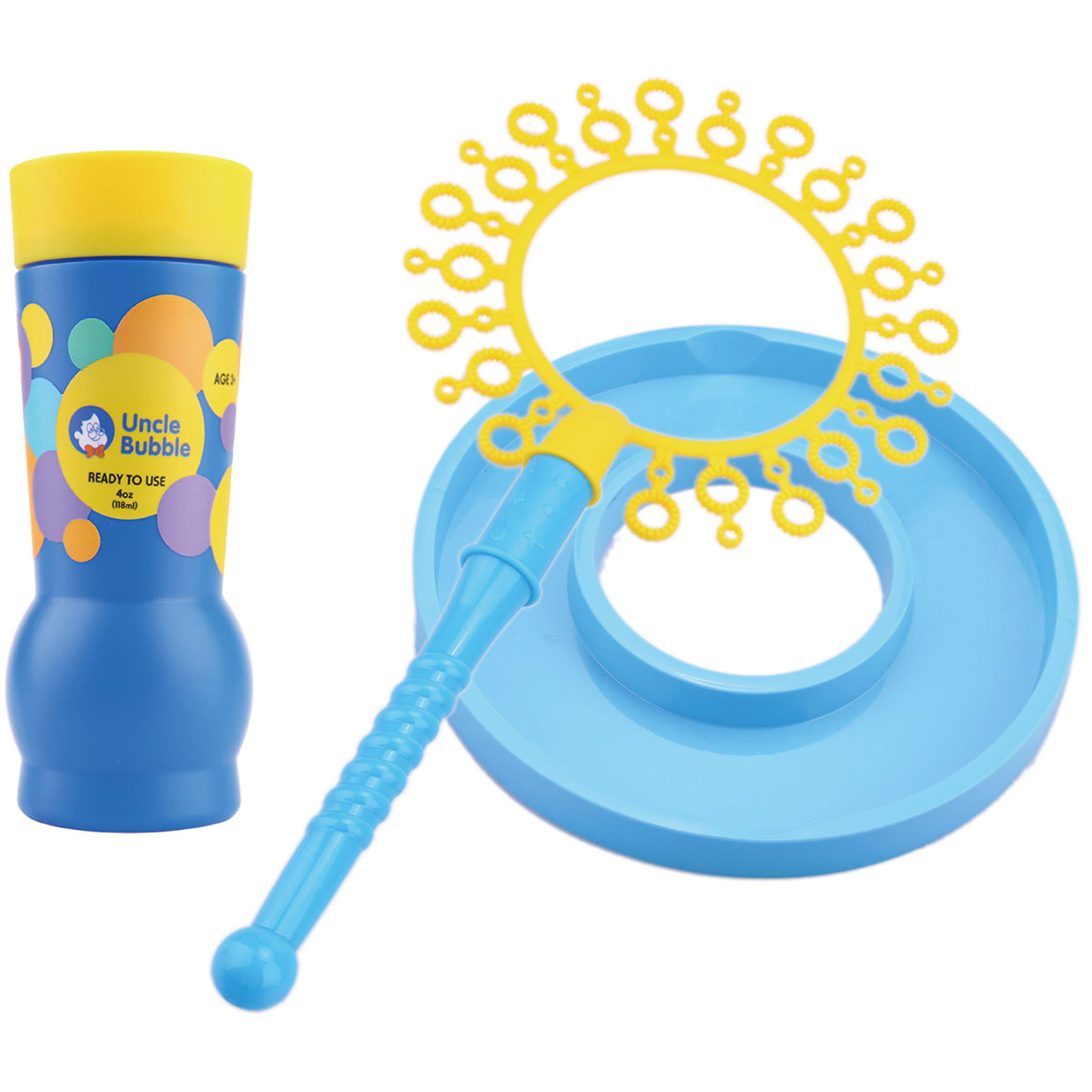 Uncle bubble Uncle bubble fun fantasy bellenblaas voor kleine bellen - Kruimel