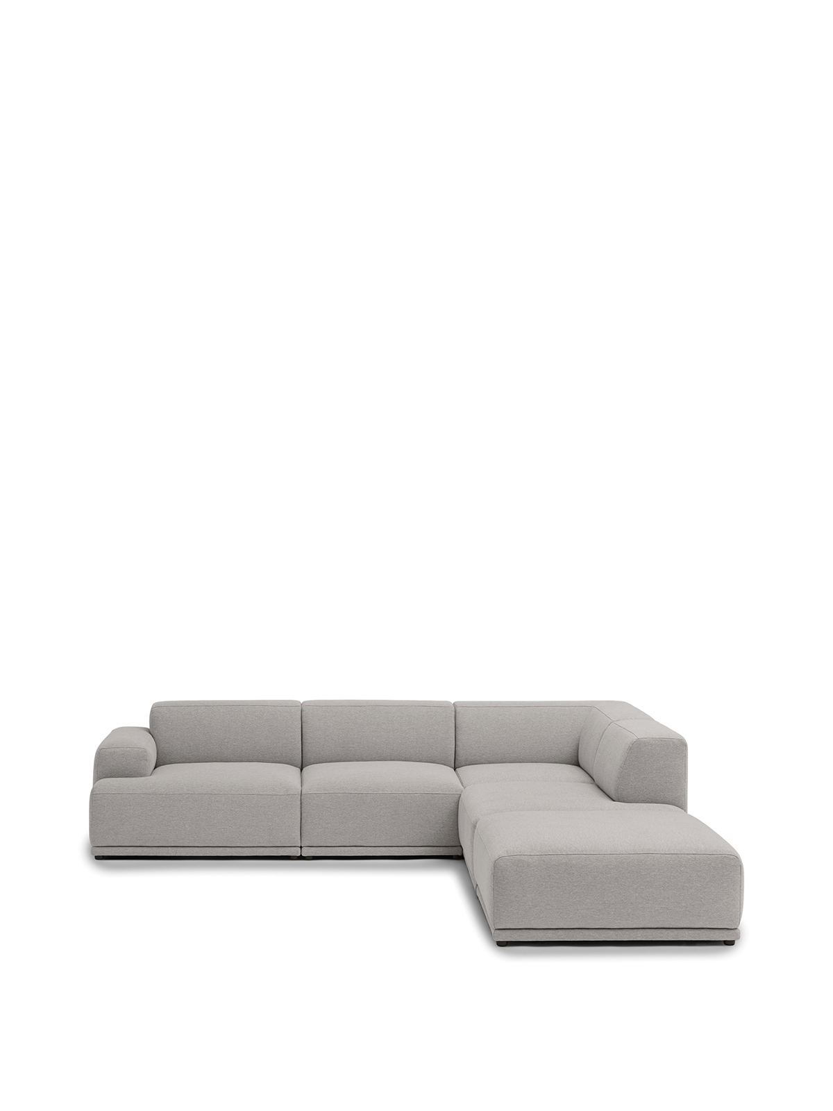 Connect Soft Modular Sofa - Corner Configuration 2 - Clay 12 - espoo ...