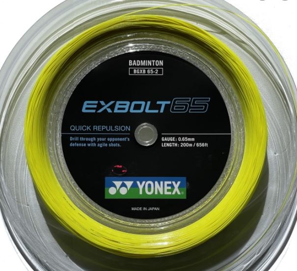 Yonex Exbolt 65 rol geel - ASL Racketsport & Spel