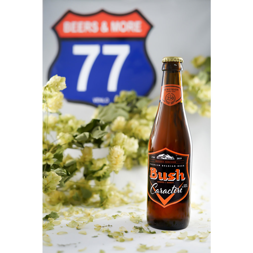 Dubuisson Bush Caractere Amber Fles 33 cl 12,00% - Beers&More77
