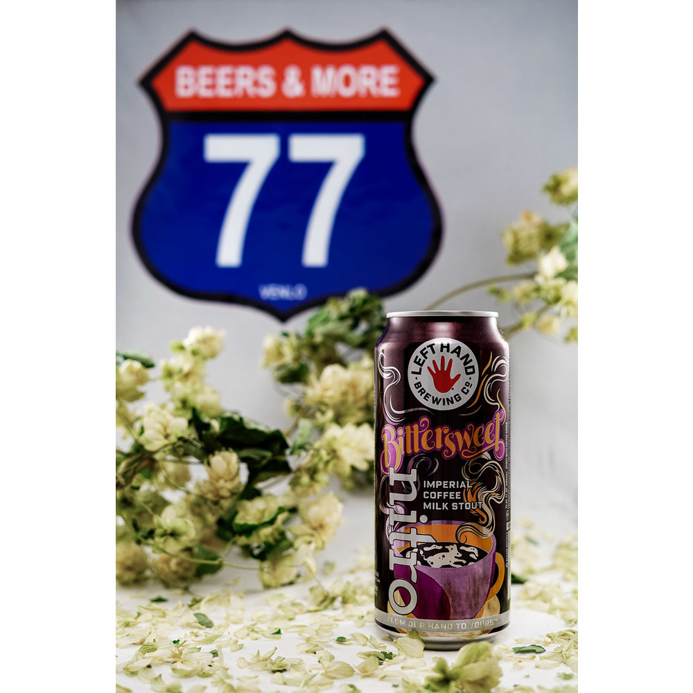Left Hand Brewing Company Bittersweet Nitro Stout Blik 40,5 cl 8,90% ...