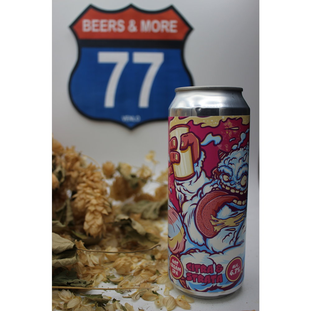 Pulfer Brewery Cottonballs Oat Cream IPA Blik 50 cl 6,70% - Beers&More77