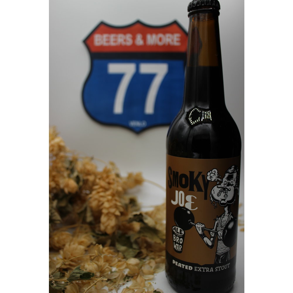 Ale Browar Smokey Joe Peated Extra Stout 50cl 6,20% - Beers&More77