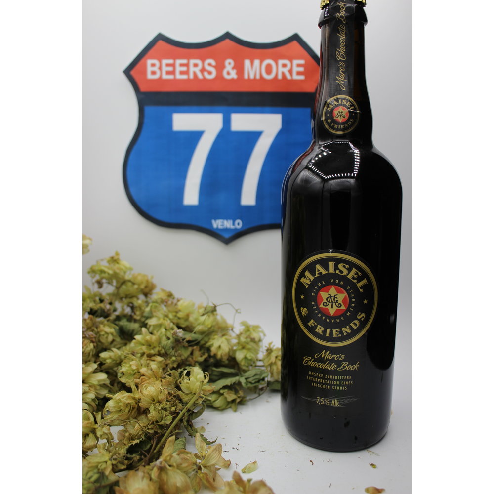 Maisel & Friends Chocolate Bock Fles 75 cl 7,50% - Beers&More77