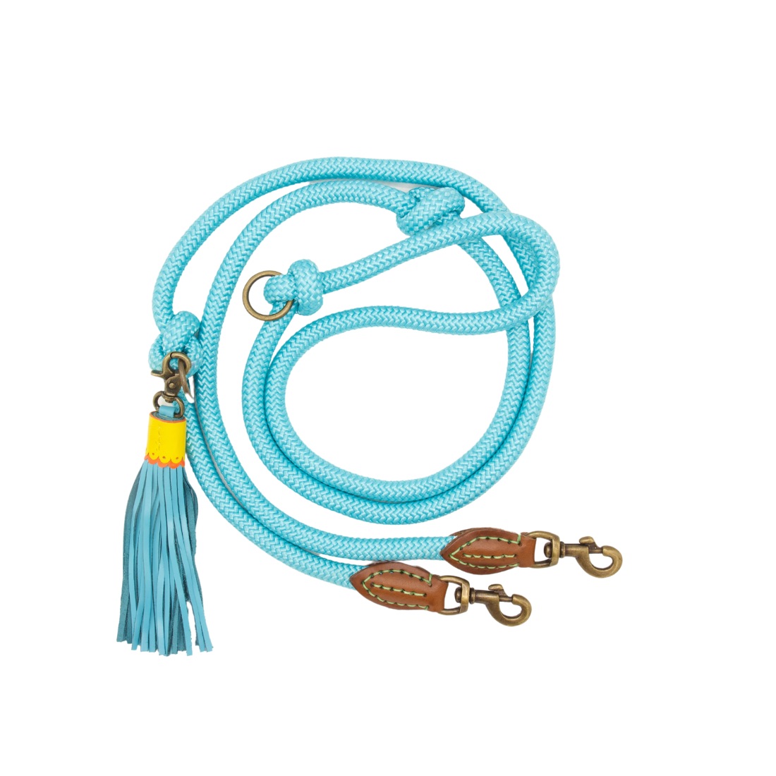 Stylish light blue adjustable dog leash from Dog with a Mission - Dog ...