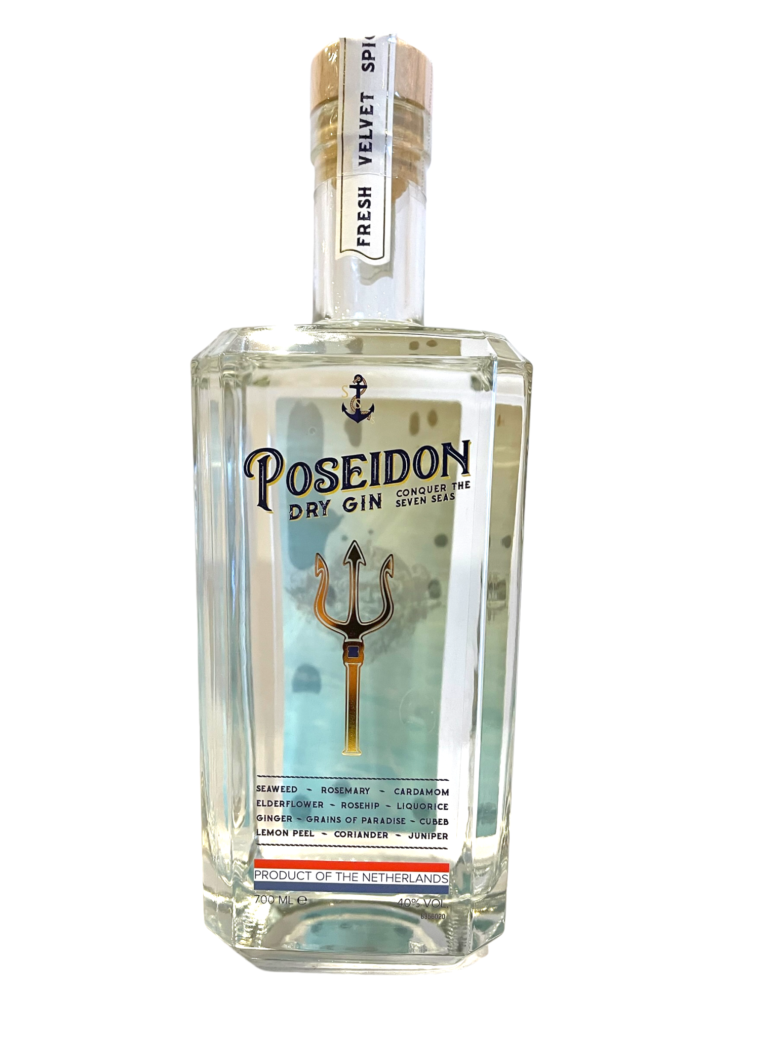 Poseidon Gin 0.7L - De Zwart