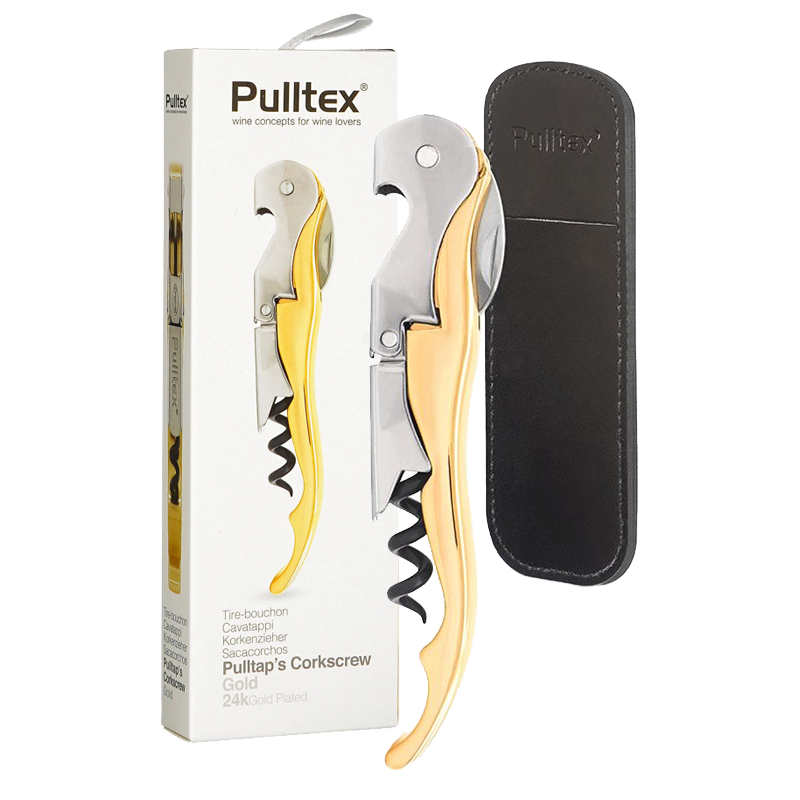 Pulltex Kurkentrekker Classic Gold 24k Plated - Boonstra Wijnen