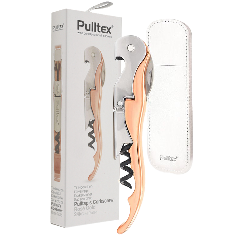 Pulltex Kurkentrekker Classic Rosé Gold 24k plated - Boonstra Wijnen