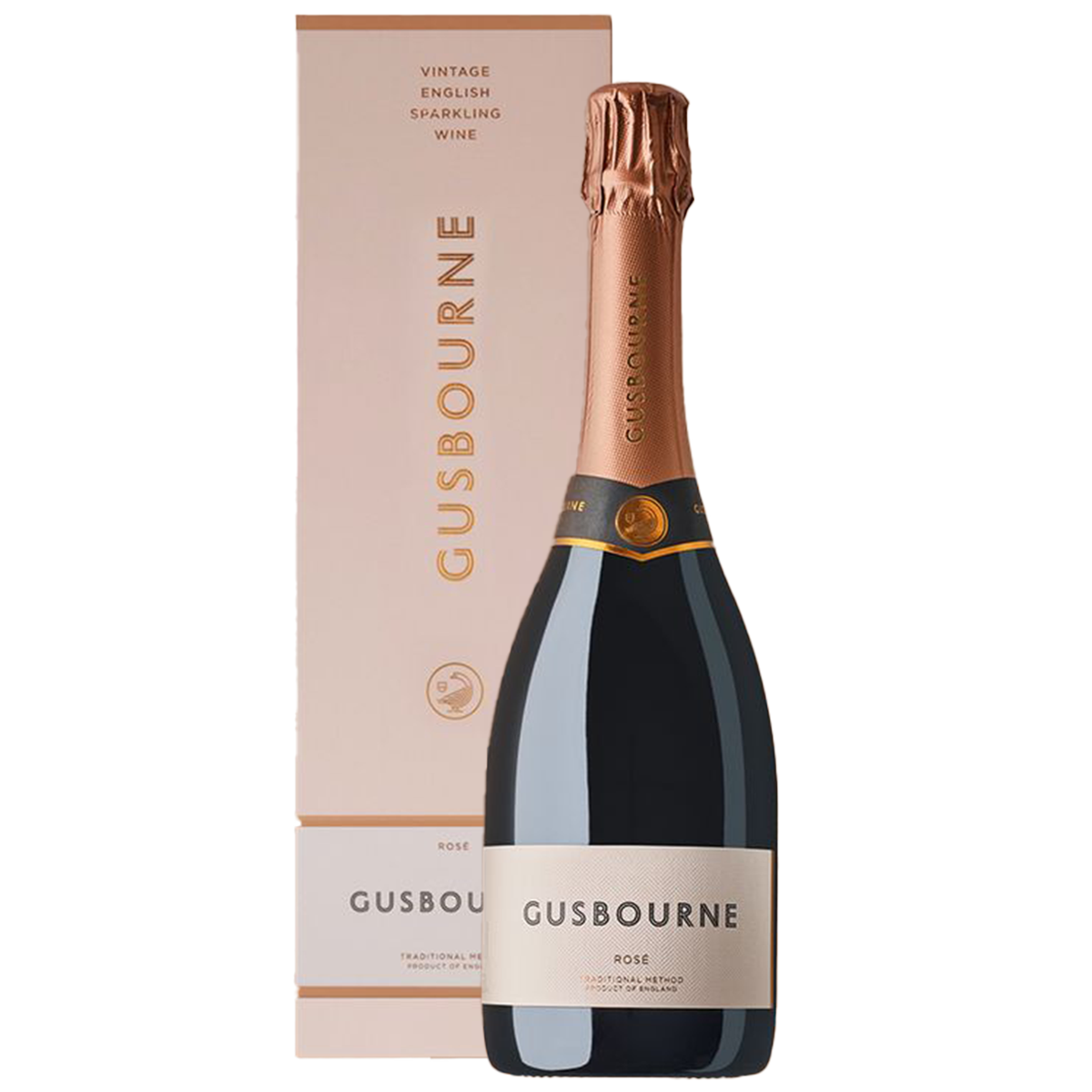 Gusbourne Brut Rosé Giftbox 2018 - Boonstra Wijnen