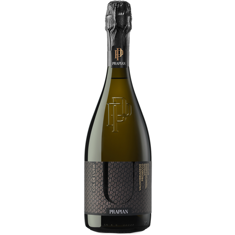 Prapian Col De L’Utia Prosecco Valdobbiadene Extra Brut - Boonstra Wijnen