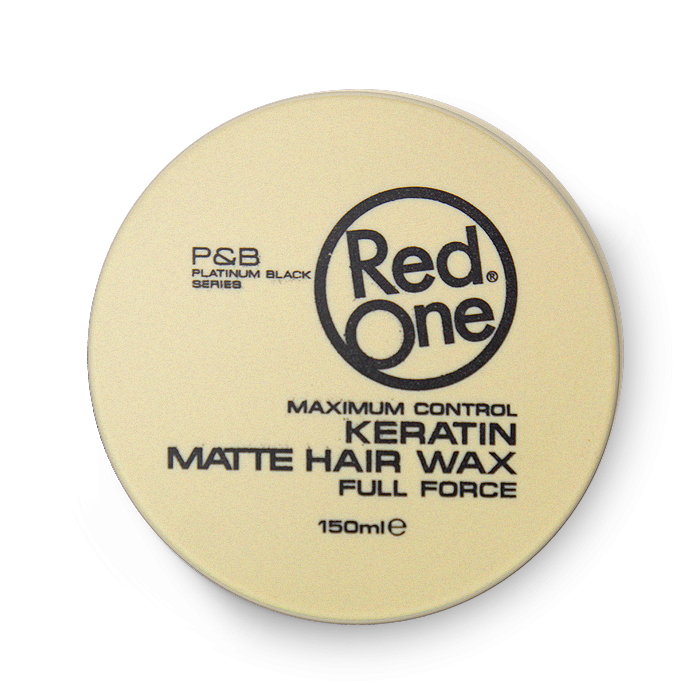 Red One Maximum Control Keratin Matte Haar Wax - 150 ml - Voordeligscheren