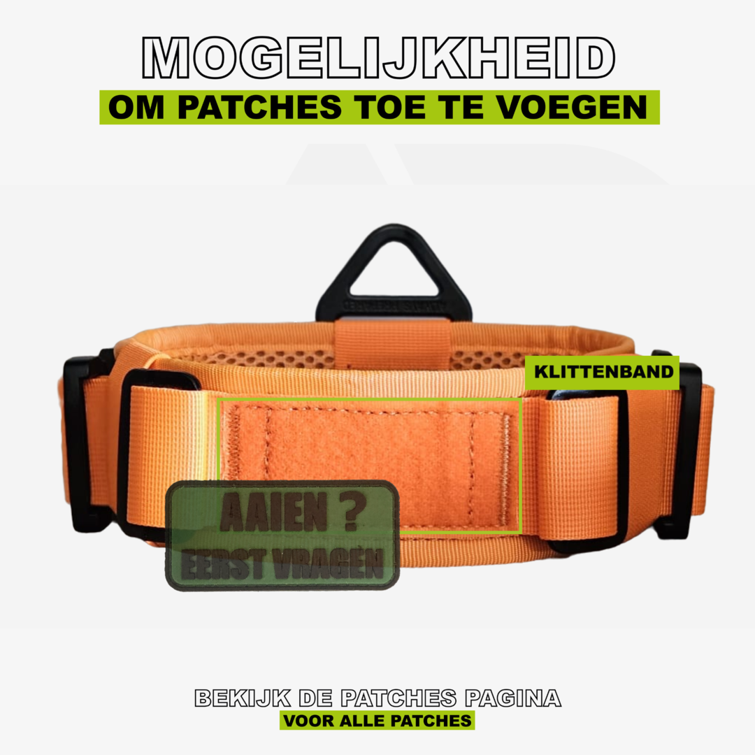 Always Prepared® Pro Collar Orange - Strong & Adjustable - Always Prepared