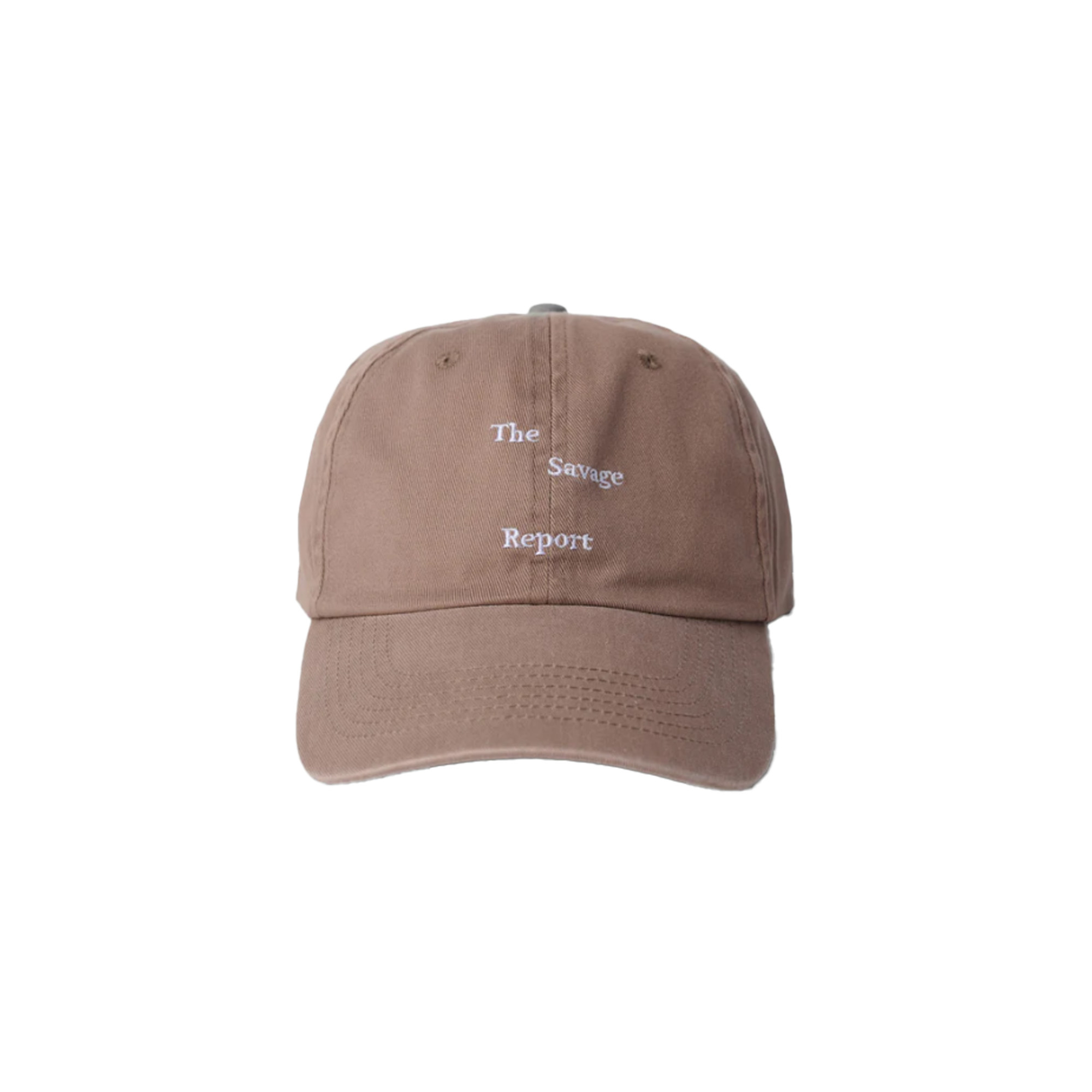 Wave Logo Cap Brown - Reissue