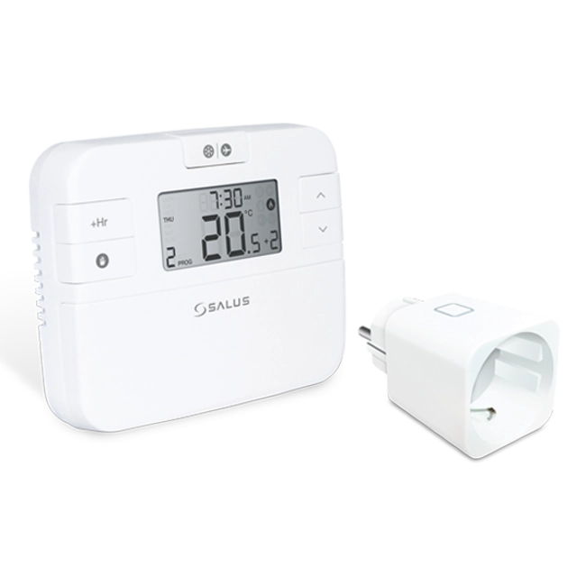 Salus RT510SPE – thermostaat inclusief stekker - VerwarmdWonen.nl