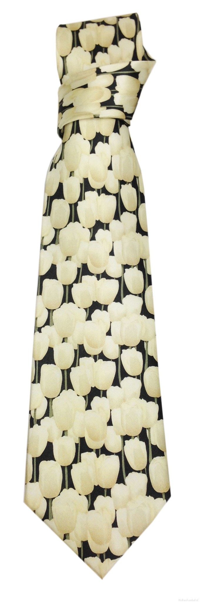 "White tulips" tie - Museumshop The Hague