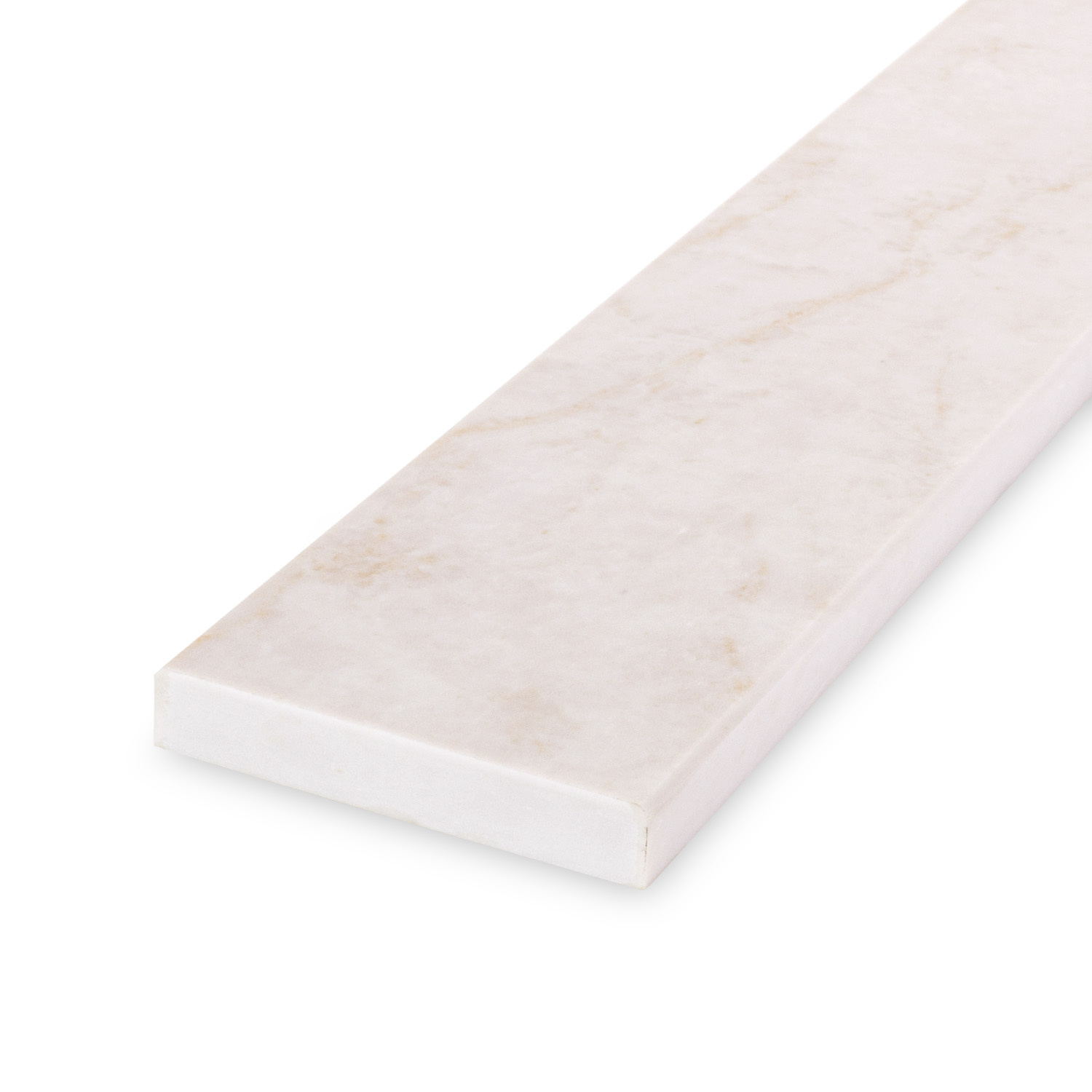 Binnendorpel - kwartscomposiet - Taj mahal look (mat) - 2 cm!