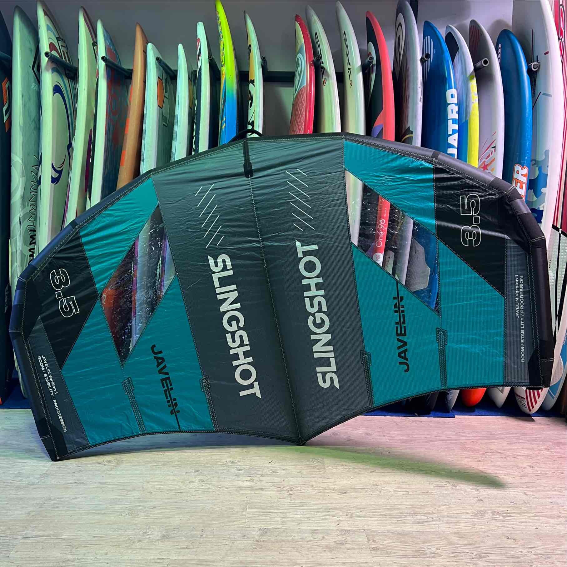 Slingshot Javelin 3.5 + carbon boom - detour.surf