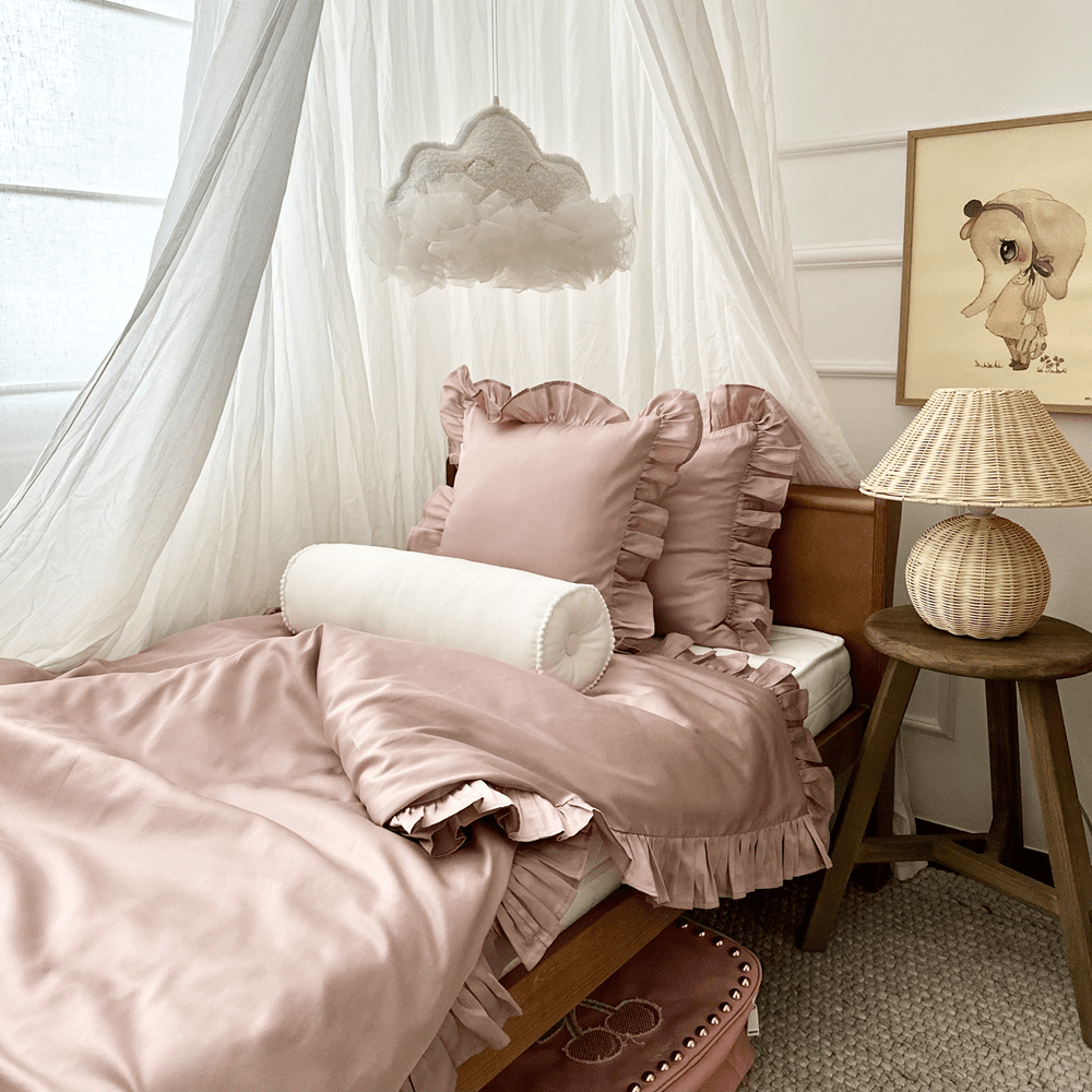 Sheets Powder Dusty Pink 140*200 - Petite Zara
