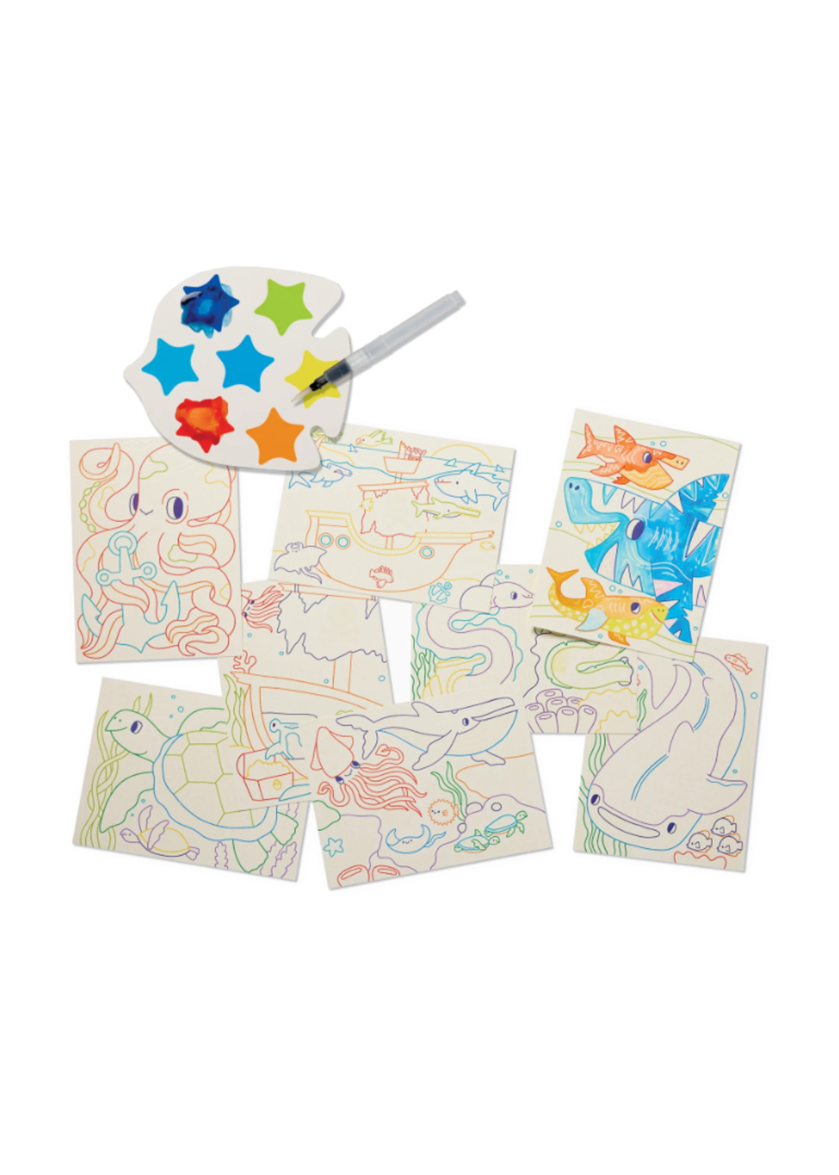 Watercolor Magic - Ocean Adventure - Crocodile Creek