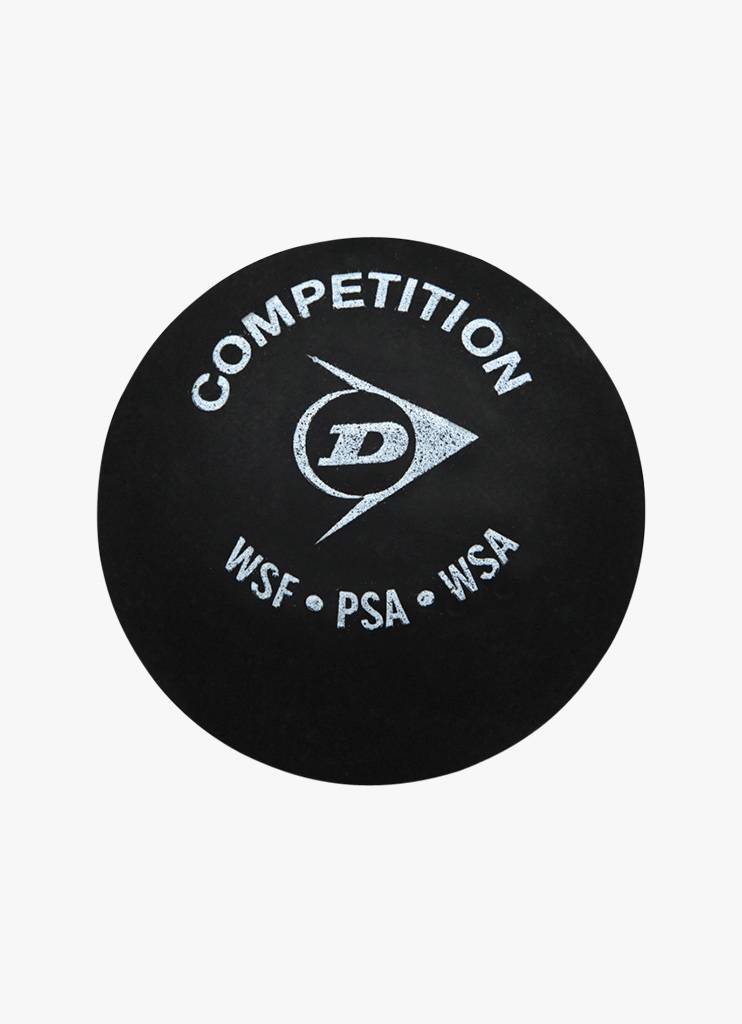 Dunlop Competition Squashbal (enkele gele stip) Kopen? - Squashpoint