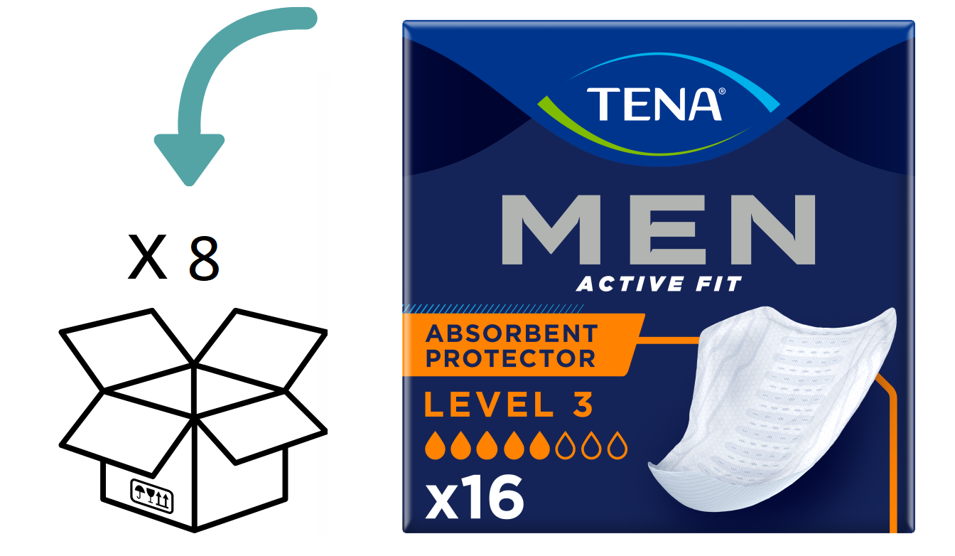 TENA Men Level 3 | 96 stuks - Aanbieding (Tip!) | Hulpmiddelonline.be