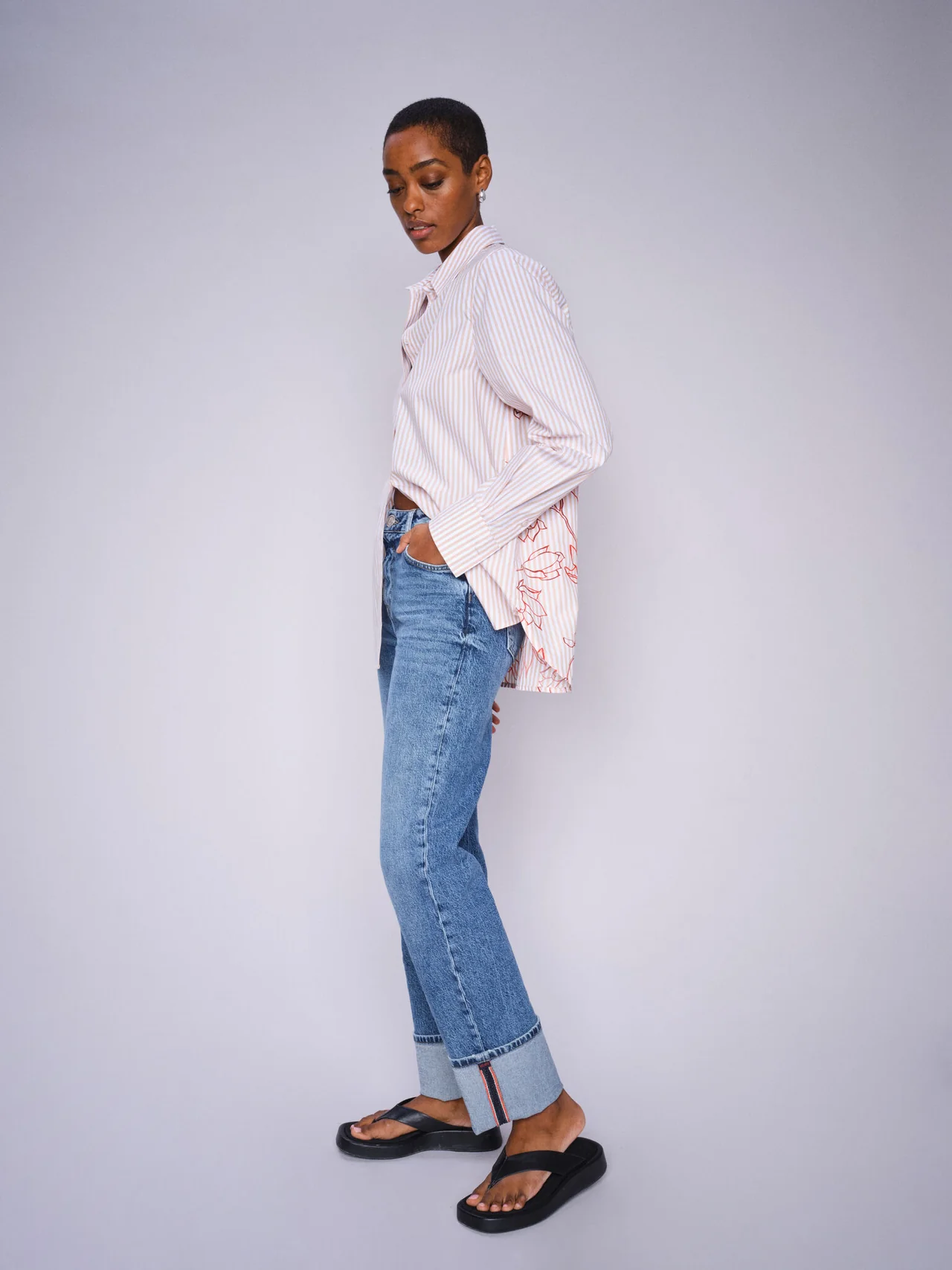 Mos Mosh - 170020 Stella Chrome Jeans - Escape Boutique