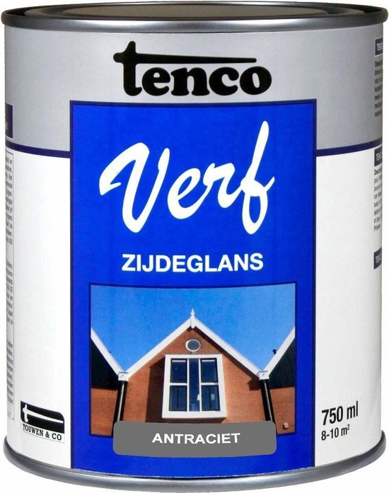 Tenco Verf Wit Ral 9010 Zijdeglans 750 ml kopen? | Altijdverf.nl ...