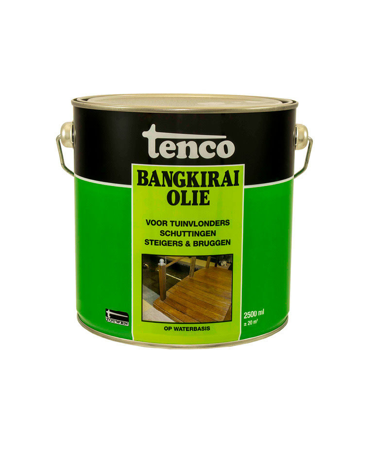 Tenco Bangkirai Olie Naturel 2,5 liter kopen? | Altijdverf.nl ...
