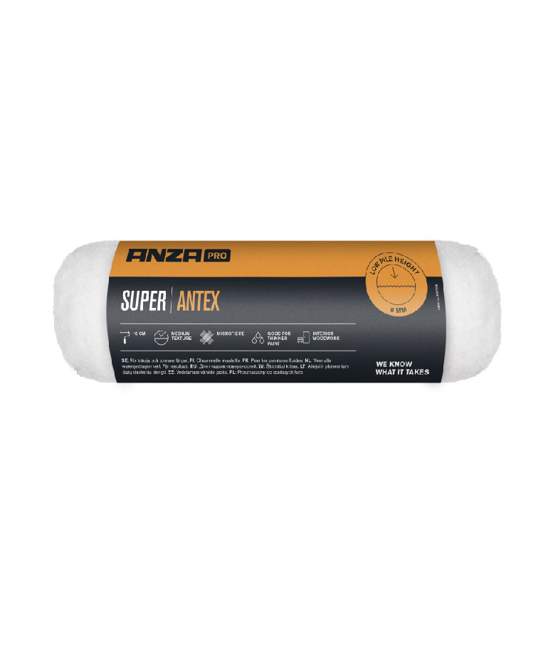 Anza Pro Antex Verfroller 10 cm - Altijdverf.nl