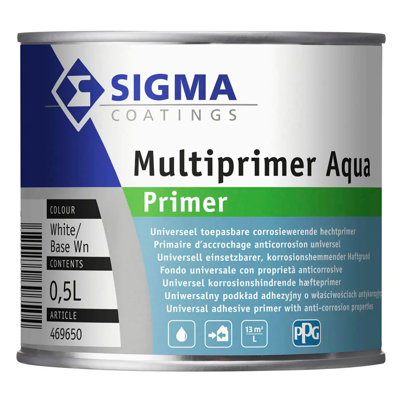 Multiprimer Aqua 500 ml - Altijdverf.nl