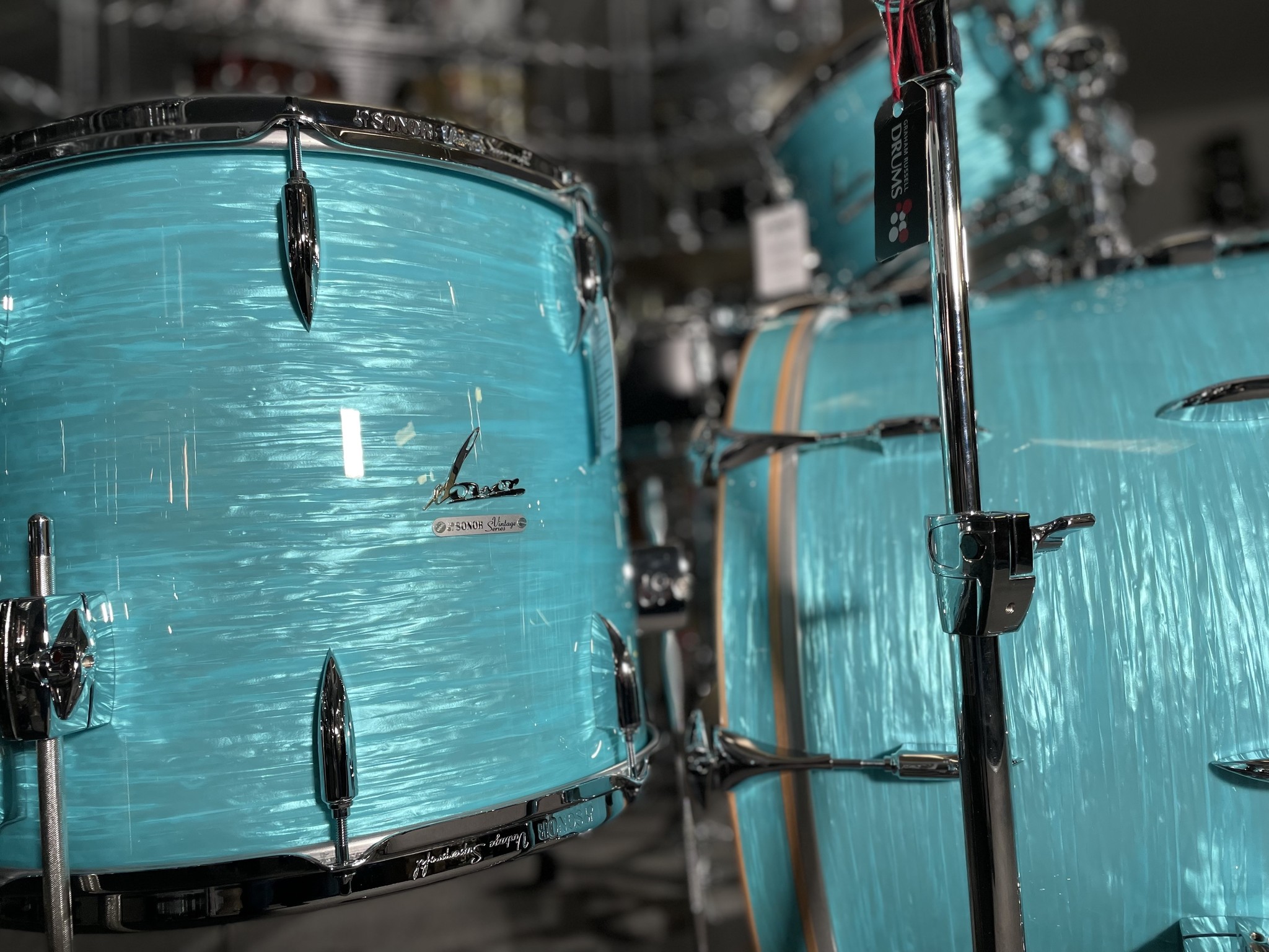 Sonor Vintage Series 24" Kit, California Blue | Graham Russell Drums ...