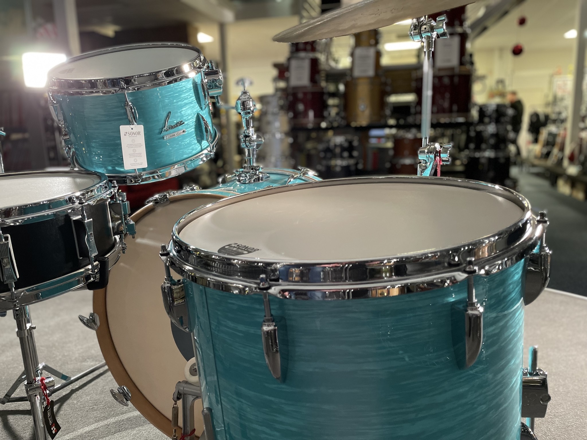 Sonor Vintage Series 24" Kit, California Blue | Graham Russell Drums ...