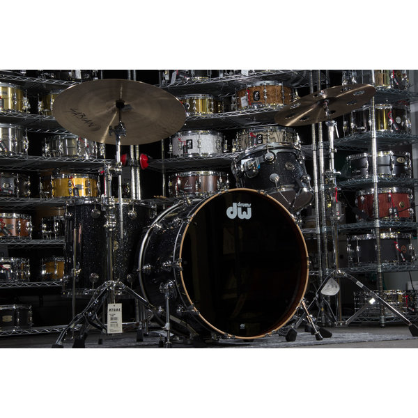DW Collectors 24" Contemporary Classic Drum Kit, Black Ice | Graham Ru ...