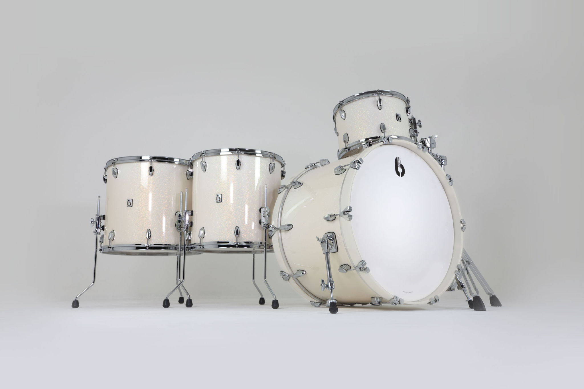 British Drum Co. Legend 22" Kit, Whitehaven | Graham Russell Drums ...