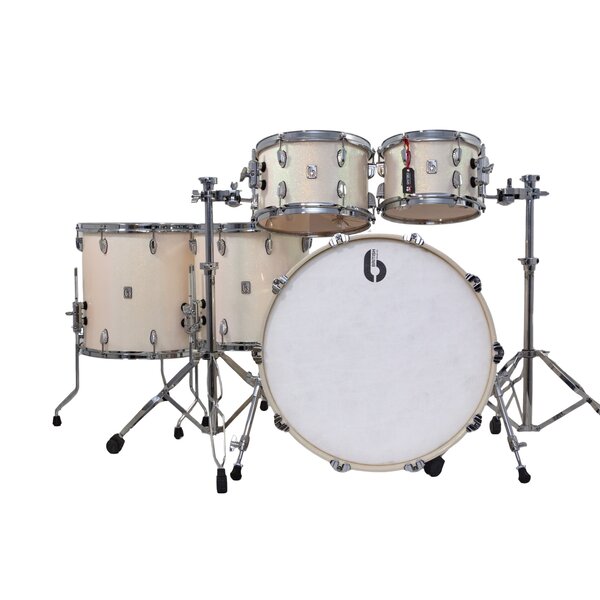 British Drum Co. Legend 22" Kit, Whitehaven | Graham Russell Drums ...