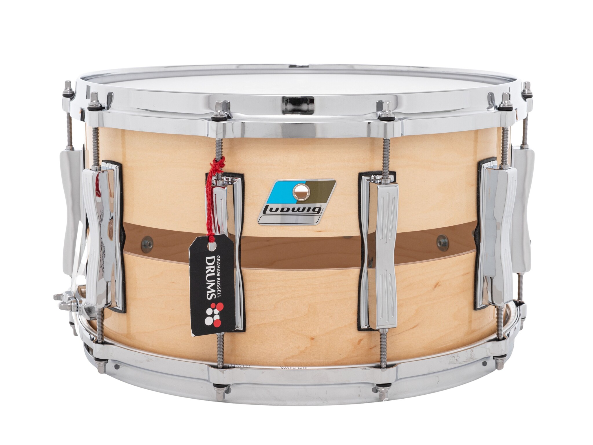 Used Ludwig Classic Maple 14" x 8" Slotted Coliseum Snare Drum | Graha ...