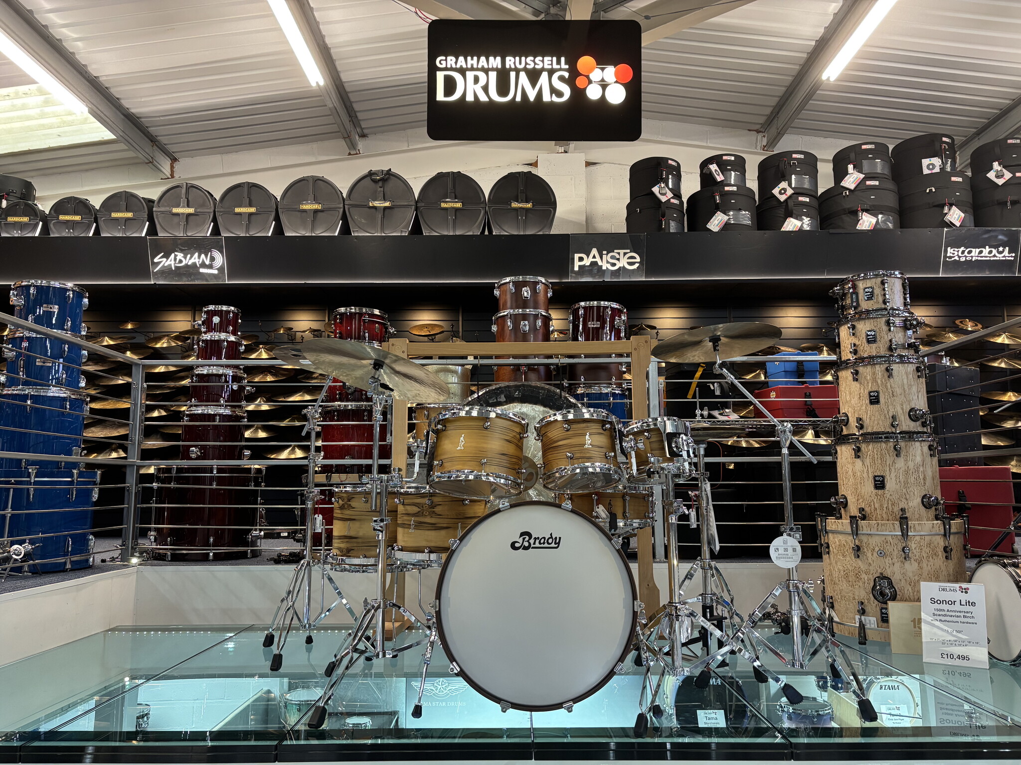 Brady Jarrah Ply Drum Kit | Graham Russell Drums - Graham Russell Drums