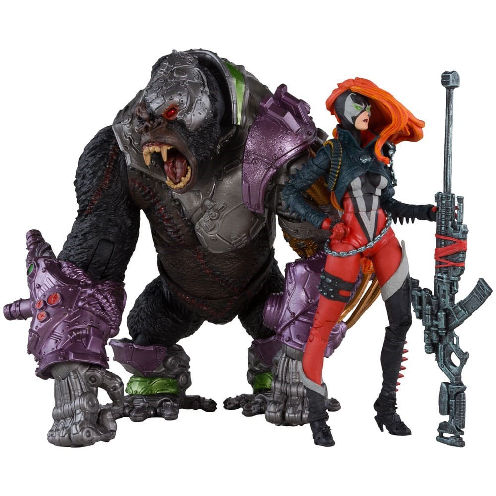 Spawn Action Figures Pack of 2 Deze leuke set besta (Gold Label)