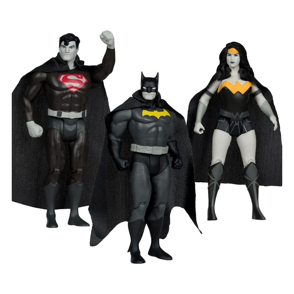 DC Direct Super Powers Action Figures Batman, Superman & Wonder Woman